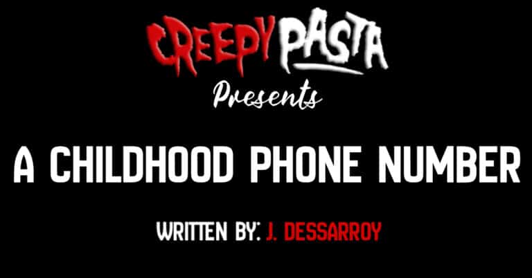 A Childhood Phone Number - Creepypasta